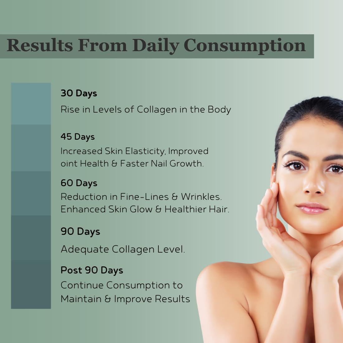 INJA Beauty Collagen Orange Flavour Powder for Great Skin & Hair, 125 ...