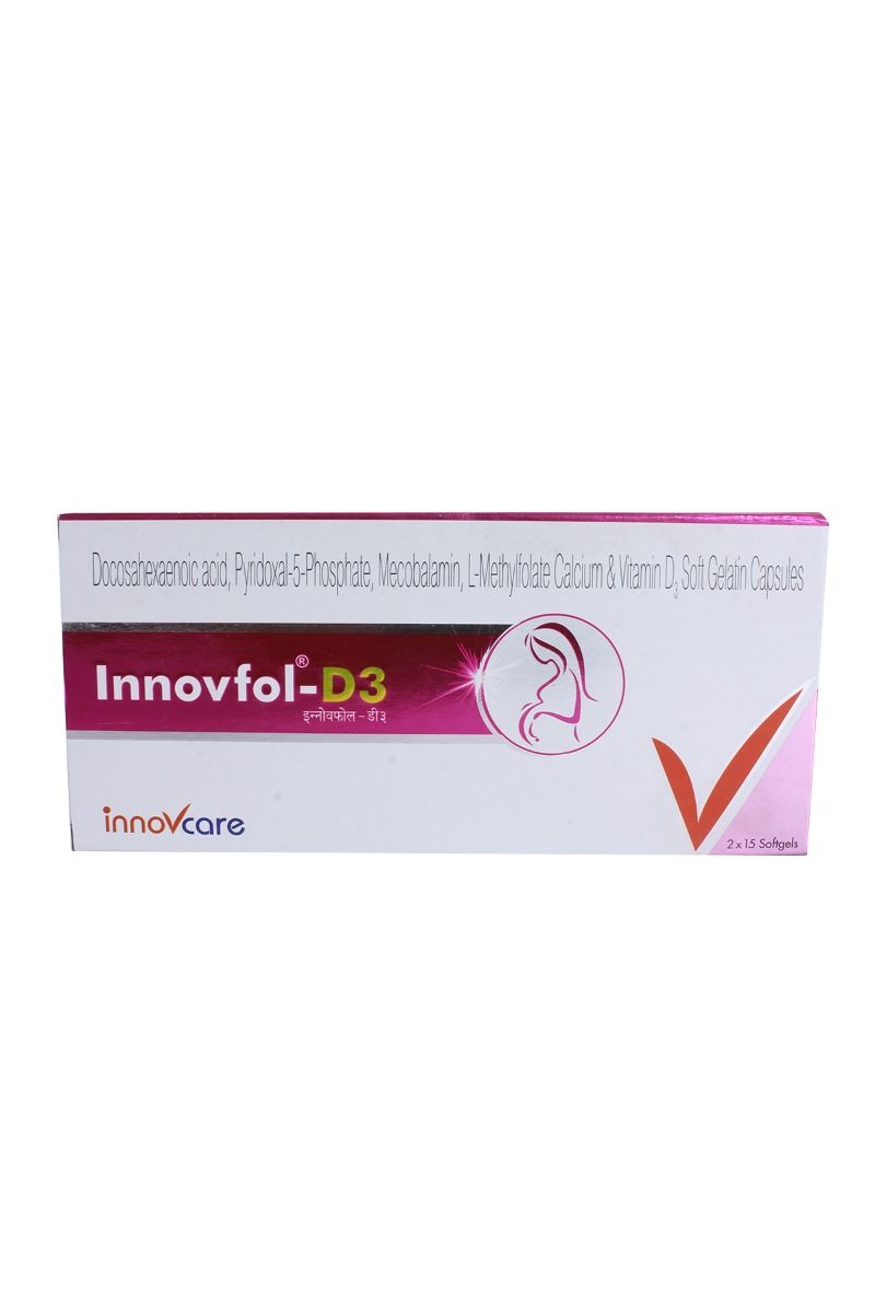 Innovfol-D3 Softgel Capsule 15s | Uses, Side Effects, Price | Apollo ...