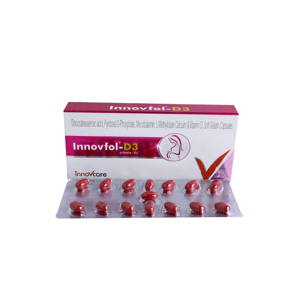 Innovfol-D3 Softgel Capsule 15s Price, Uses, Side Effects, Composition ...
