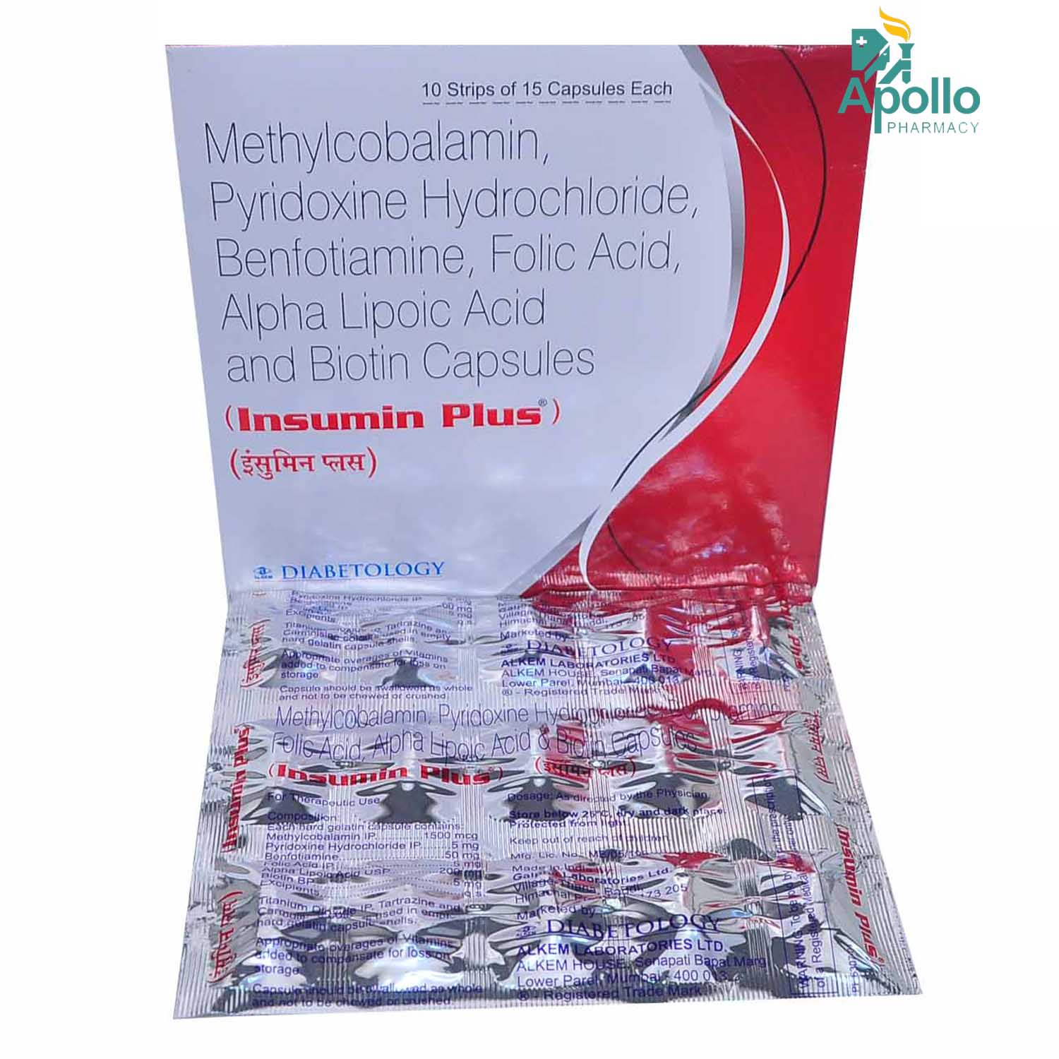 Insumin Plus Capsule 15's Price, Uses, Side Effects, Composition ...