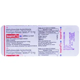 Inspiral-10 SR Tablet | Uses, Side Effects, Price | Apollo Pharmacy