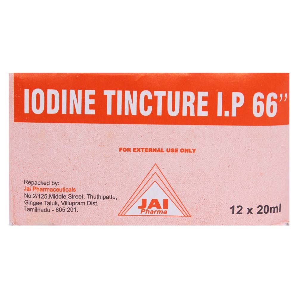 Iodine Tincture | Uses, Side Effects, Price | Apollo Pharmacy