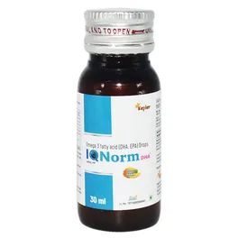 Iqnorm Dha 200 Mango Flav Oral Drops | Uses, Side Effects, Price ...
