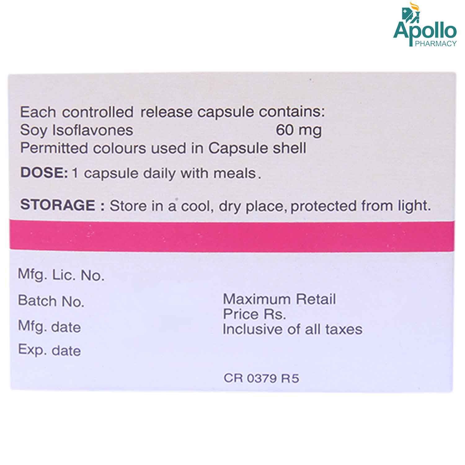 Isoflav-CR Capsule 10's Price, Uses, Side Effects, Composition - Apollo ...