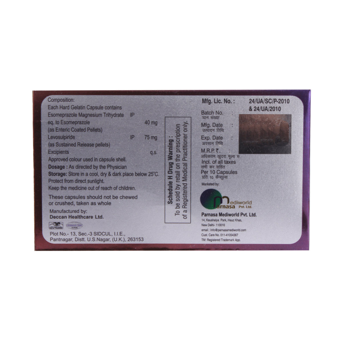 Isozole-L Capsule 10's Price, Uses, Side Effects, Composition - Apollo ...