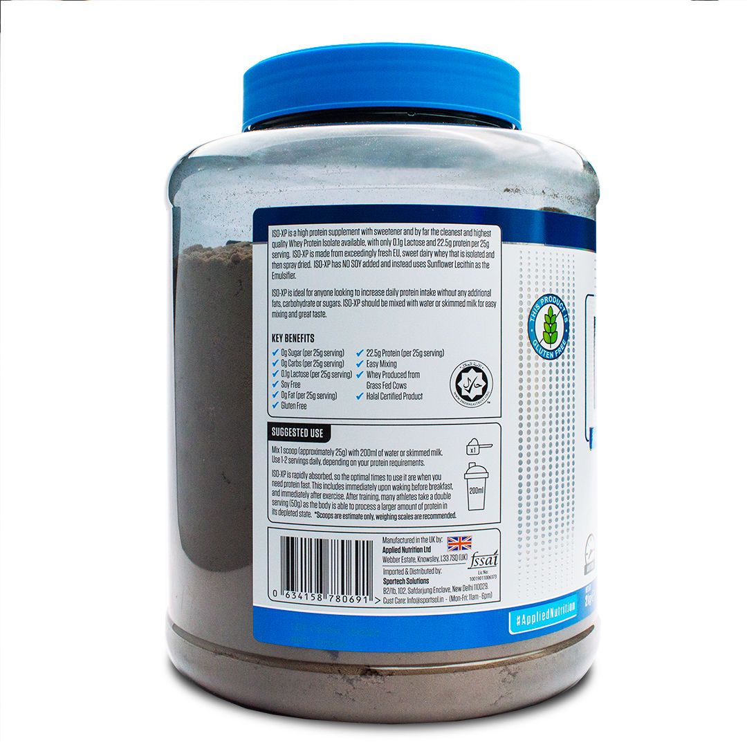 Applied Nutrition ISO-XP 100% Whey Protein Isolate Chocolate Dessert ...