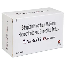 Istamet G-IR 50/1000/2 Tablet | Uses, Side Effects, Price | Apollo Pharmacy