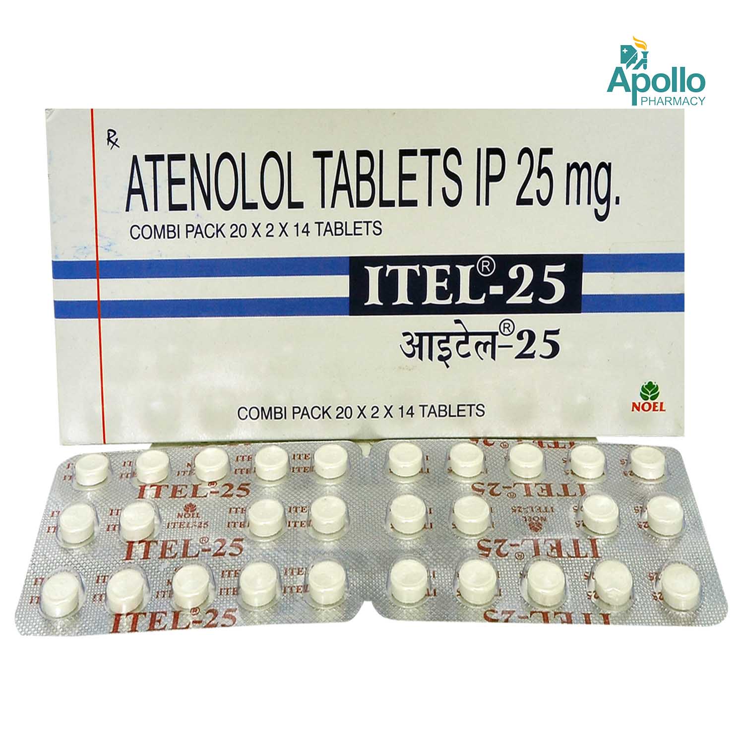 Itel 25 mg Tablet 14's Price, Uses, Side Effects, Composition - Apollo ...