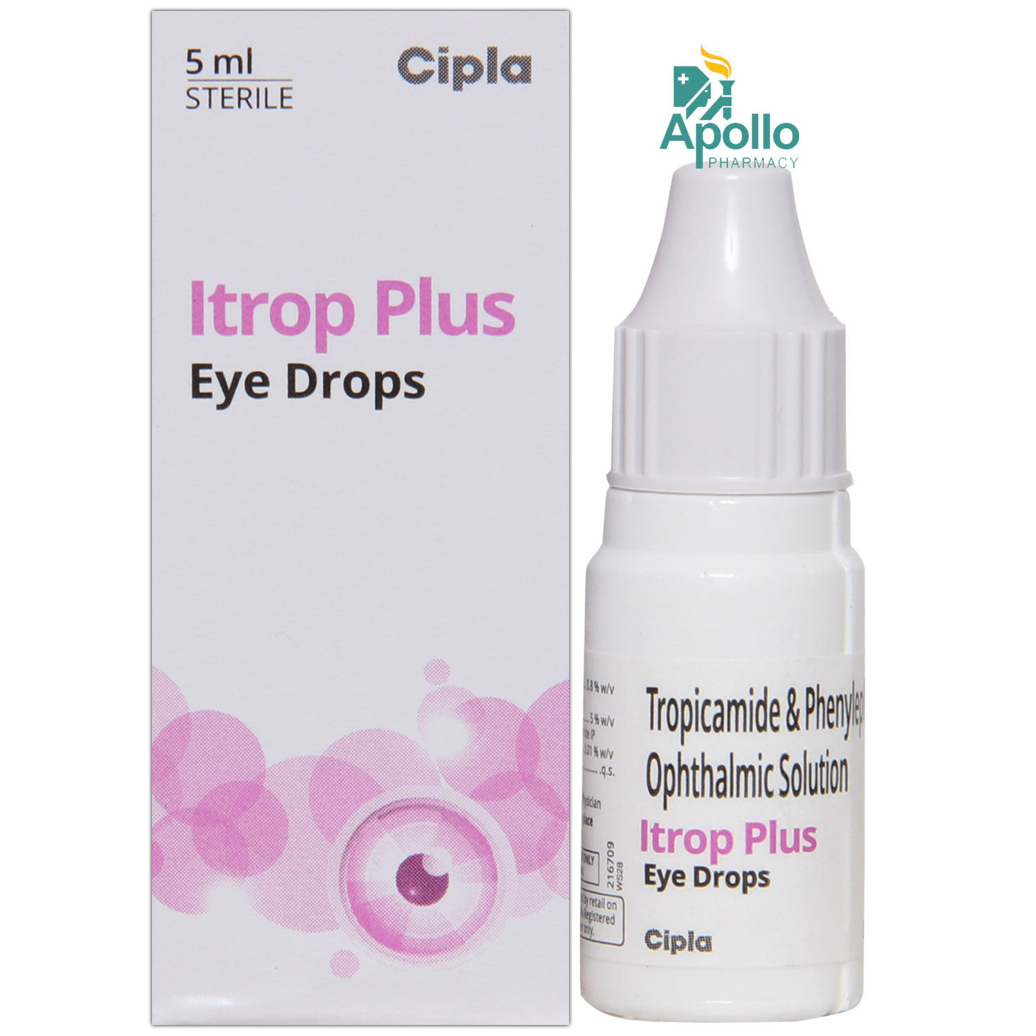 Itrop Plus Eye Drops 5 ml Price, Uses, Side Effects, Composition ...