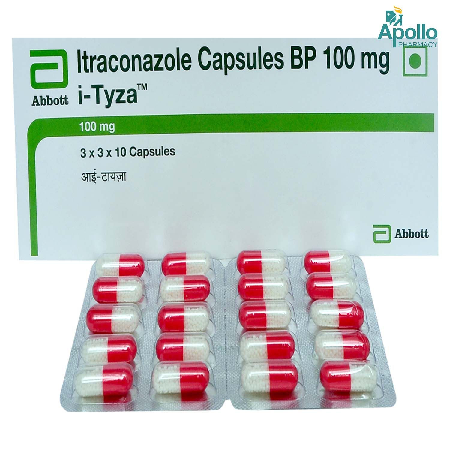 I-Tyza Capsule 10's Price, Uses, Side Effects, Composition - Apollo ...