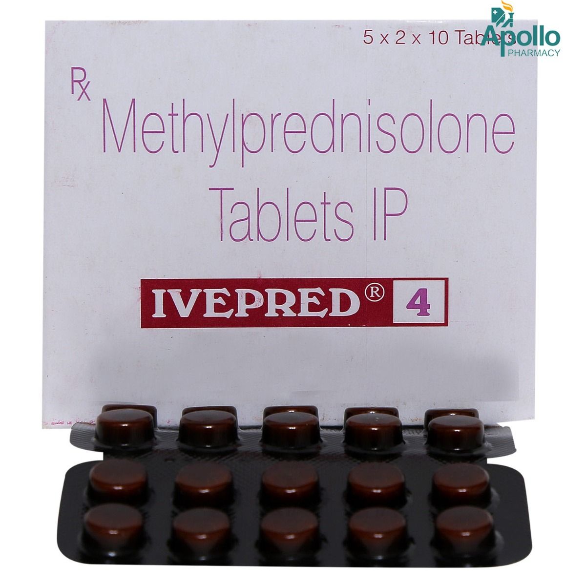 Ivepred 4 Tablet 10's Price, Uses, Side Effects, Composition - Apollo ...