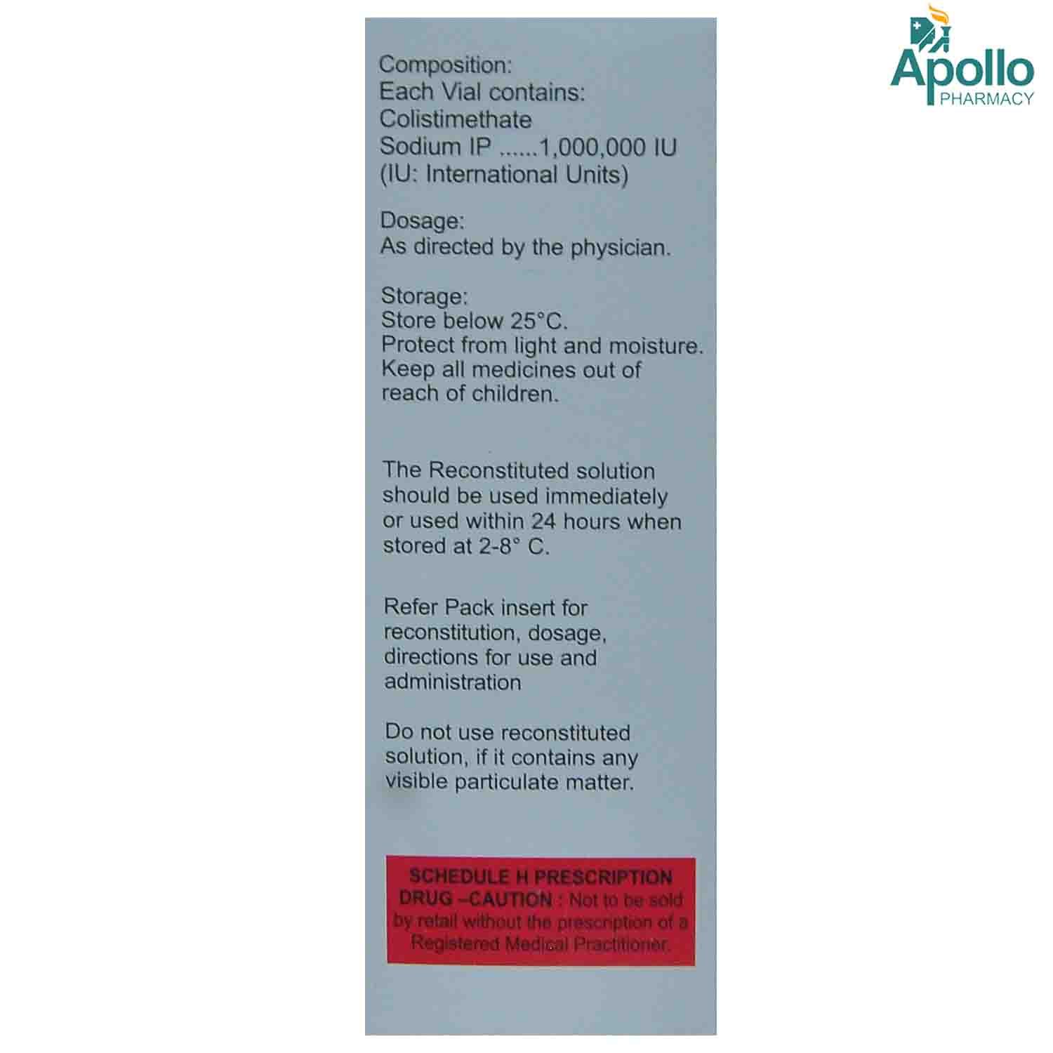 Ivistin 1miu Injection Price, Uses, Side Effects, Composition - Apollo ...