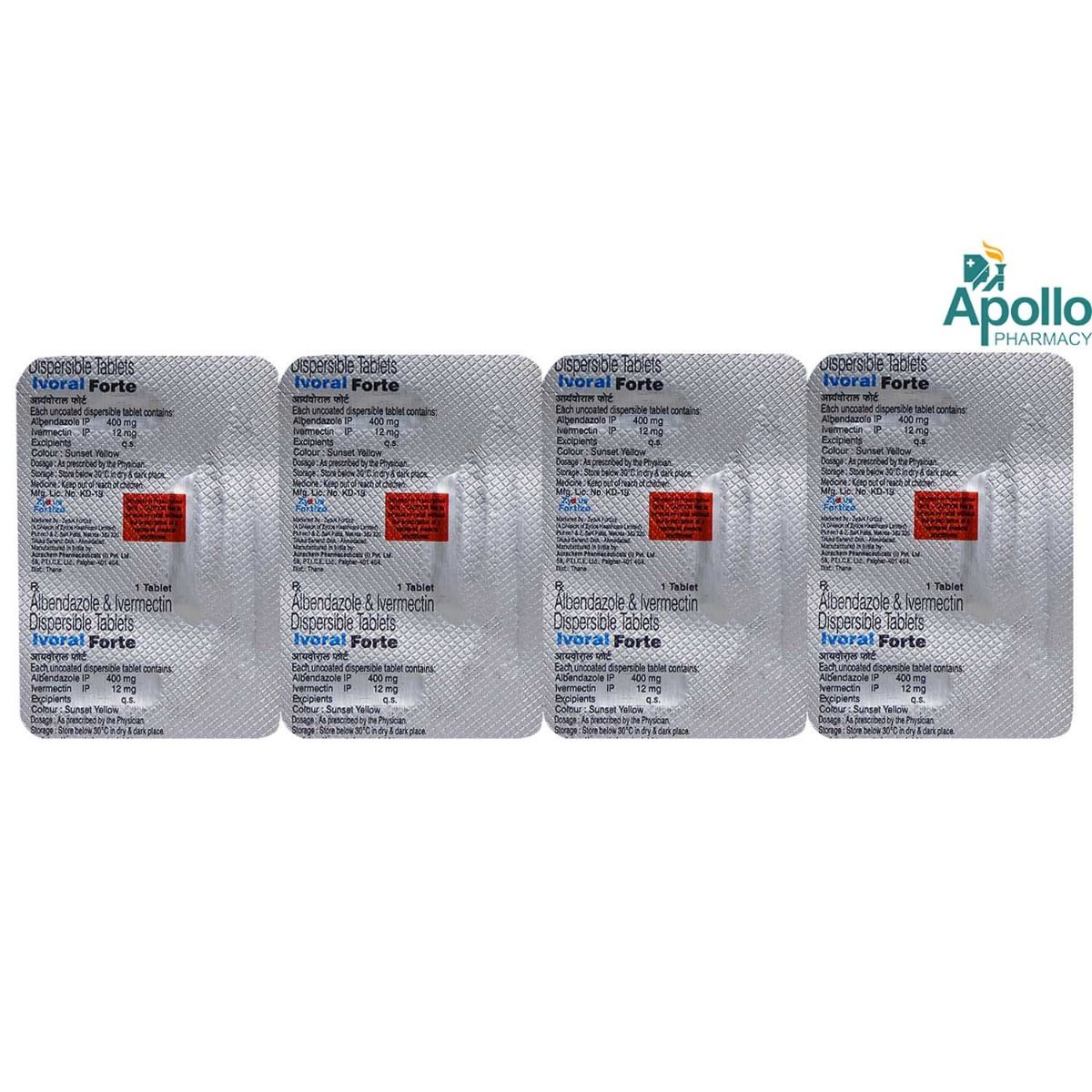 Ivoral Forte Tablet | Uses, Side Effects, Price | Apollo Pharmacy