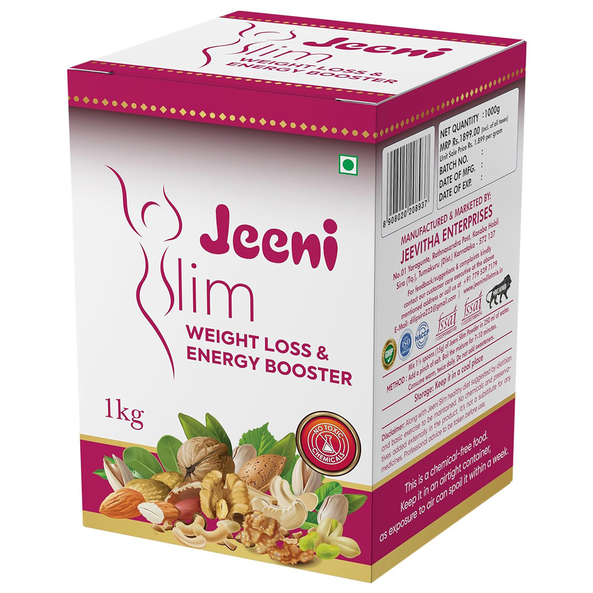 Buy Jeeni Slim Weight Loss & Energy Booster, 1 Kg | 19 Minutes Delivery ...