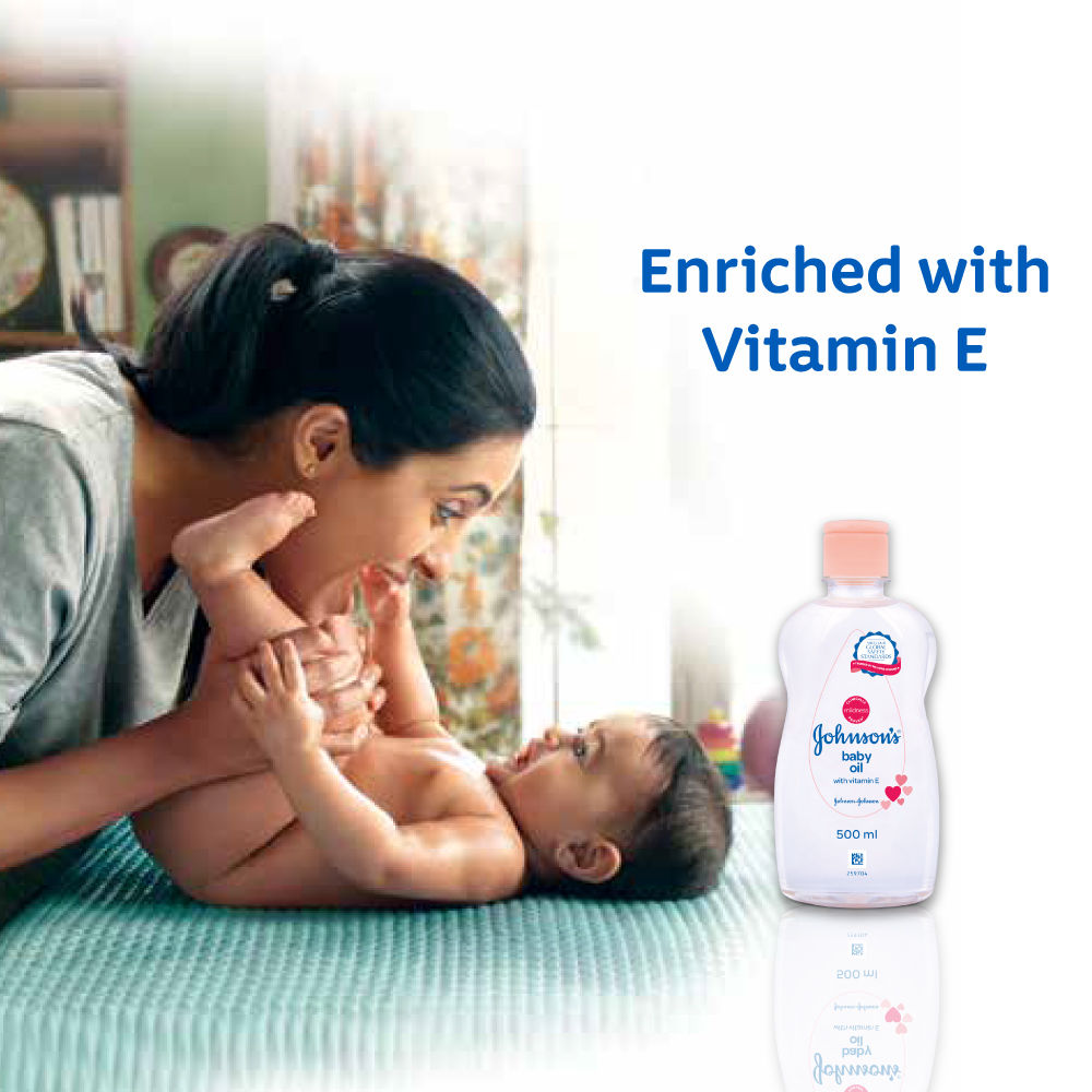 Johnson's Baby Oil, 500 ml Price, Uses, Side Effects, Composition ...