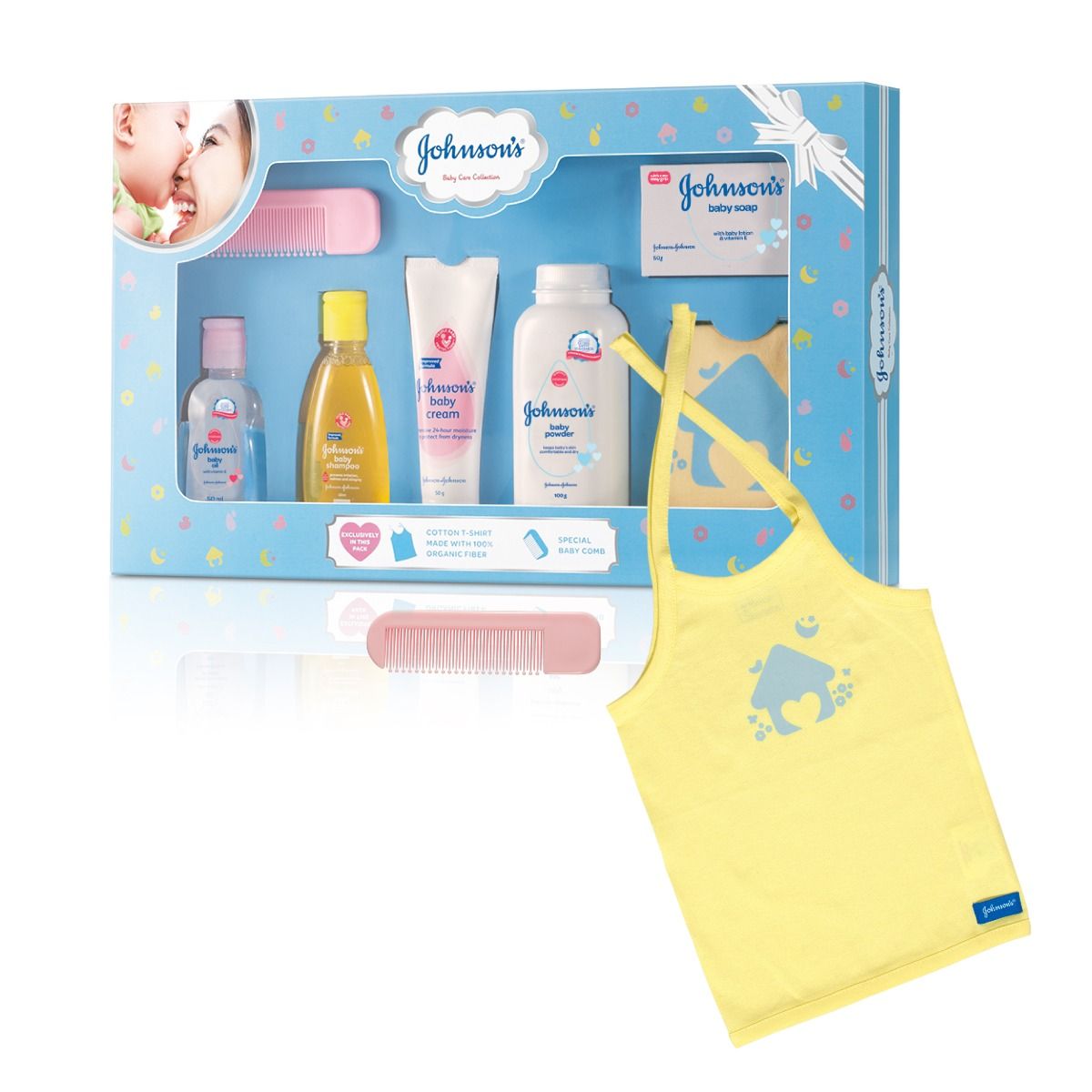 Johnson's Baby Care Collection Gift Box, 7 Gift items Price, Uses, Side ...