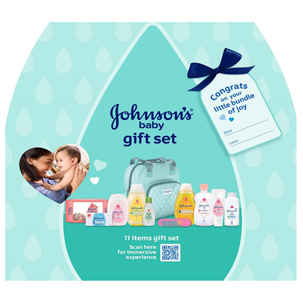 Buy Johnson's Baby Gift Set with 11 Items, 1 Kit | 19 Minutes Delivery ...