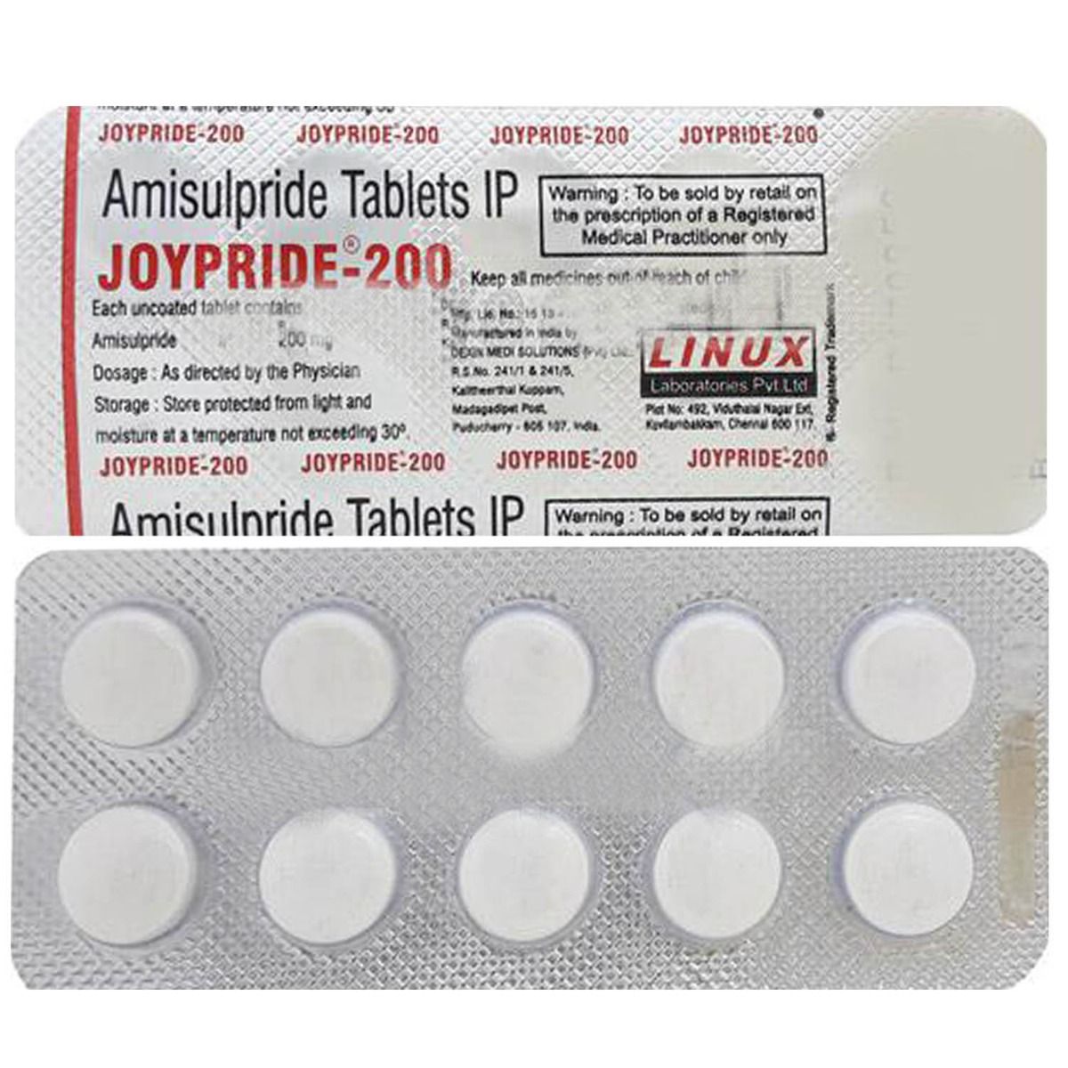 Joypride-200 Tablet 10's Price, Uses, Side Effects, Composition - Apollo Pharmacy
