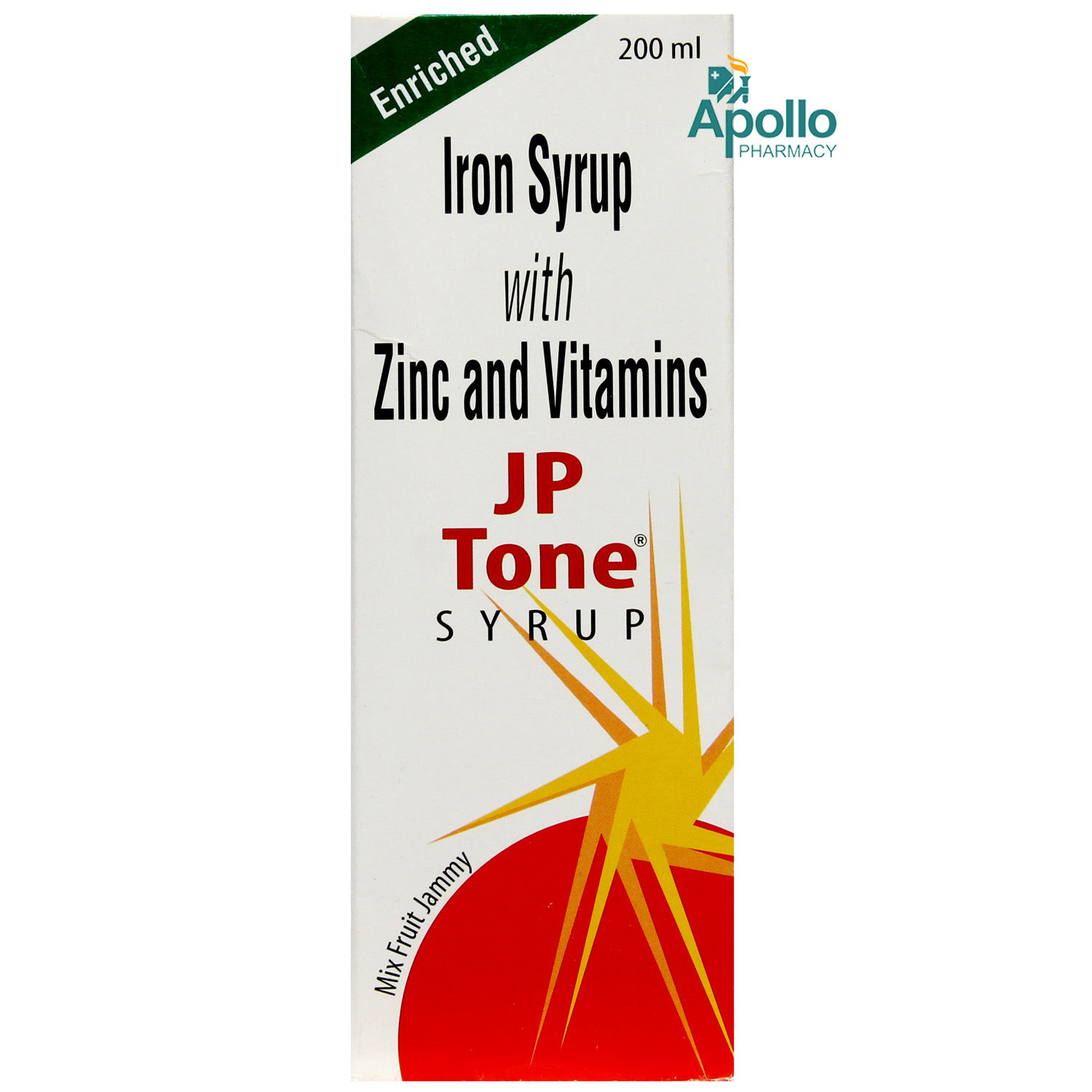 JP Tone Mixed Fruit Syrup | Uses, Side Effects, Price | Apollo Pharmacy