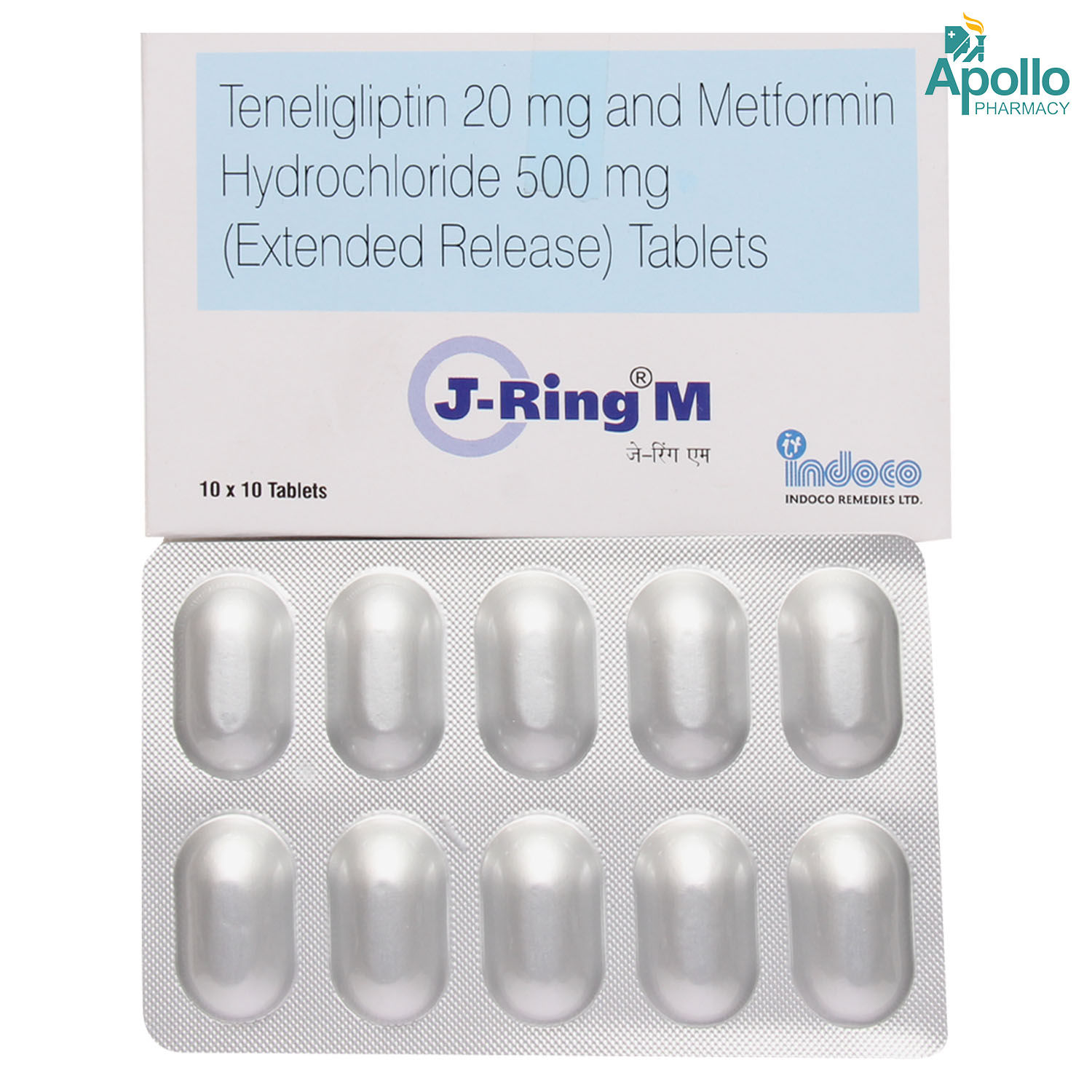 J-Ring M Tablet | Uses, Side Effects, Price | Apollo Pharmacy