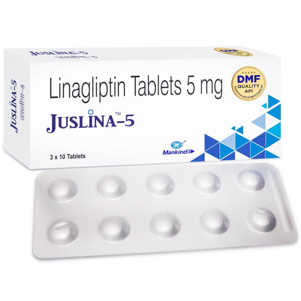 Juslina-5 Tablet | Uses, Side Effects, Price | Apollo Pharmacy