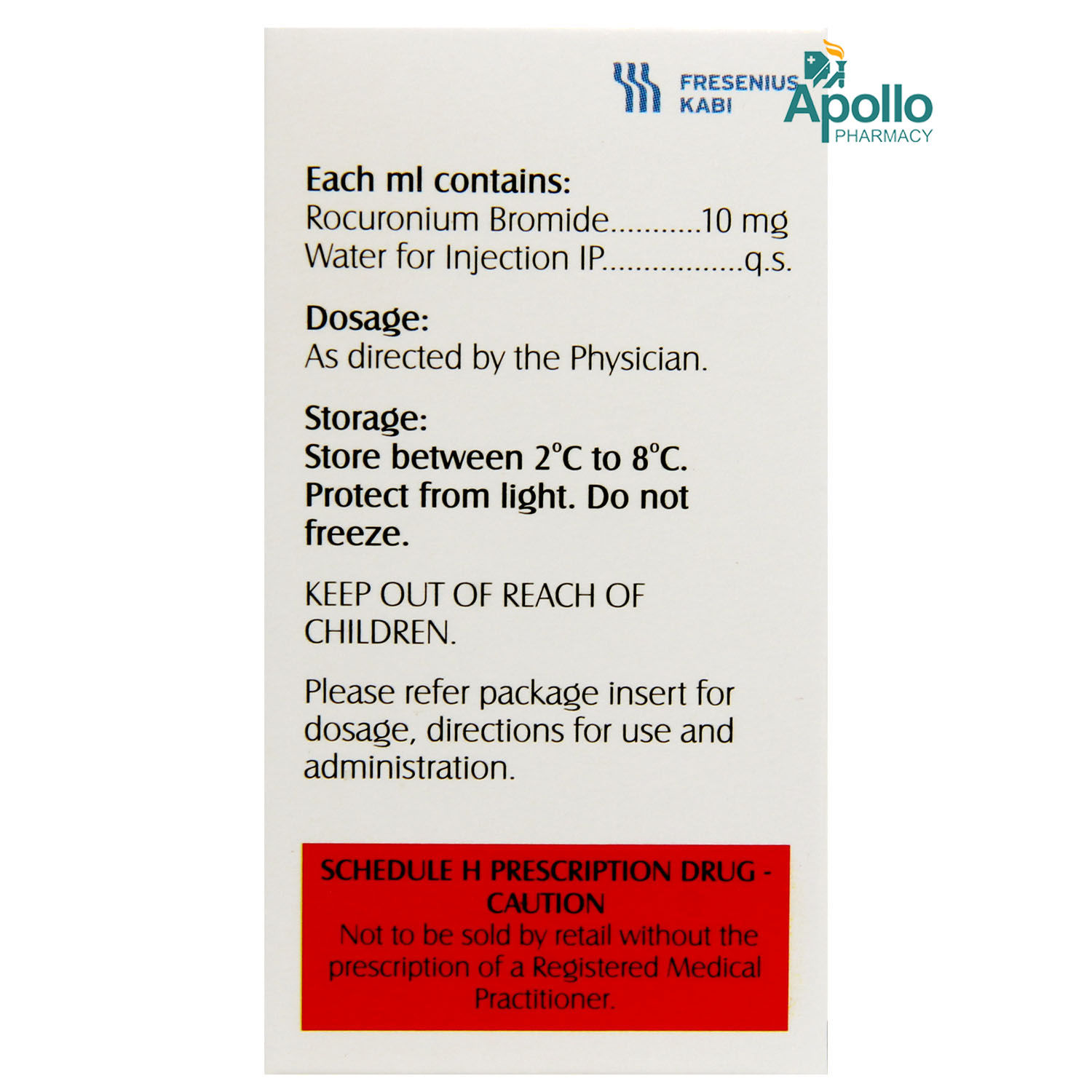 KABIROC 5ML INJECTION Price, Uses, Side Effects, Composition - Apollo ...