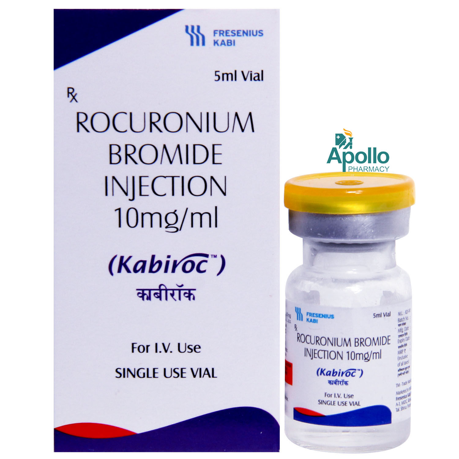 KABIROC 5ML INJECTION Price, Uses, Side Effects, Composition - Apollo ...