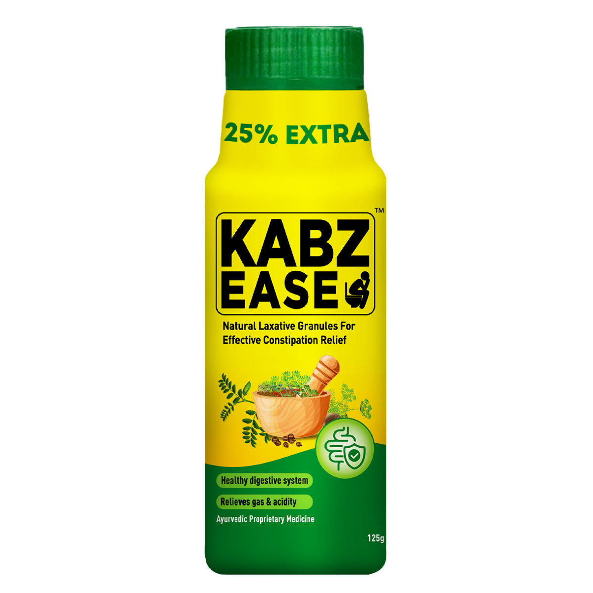 Buy Kabz Ease Natural Laxative Granules, 125 gm | Relieves Constipation ...
