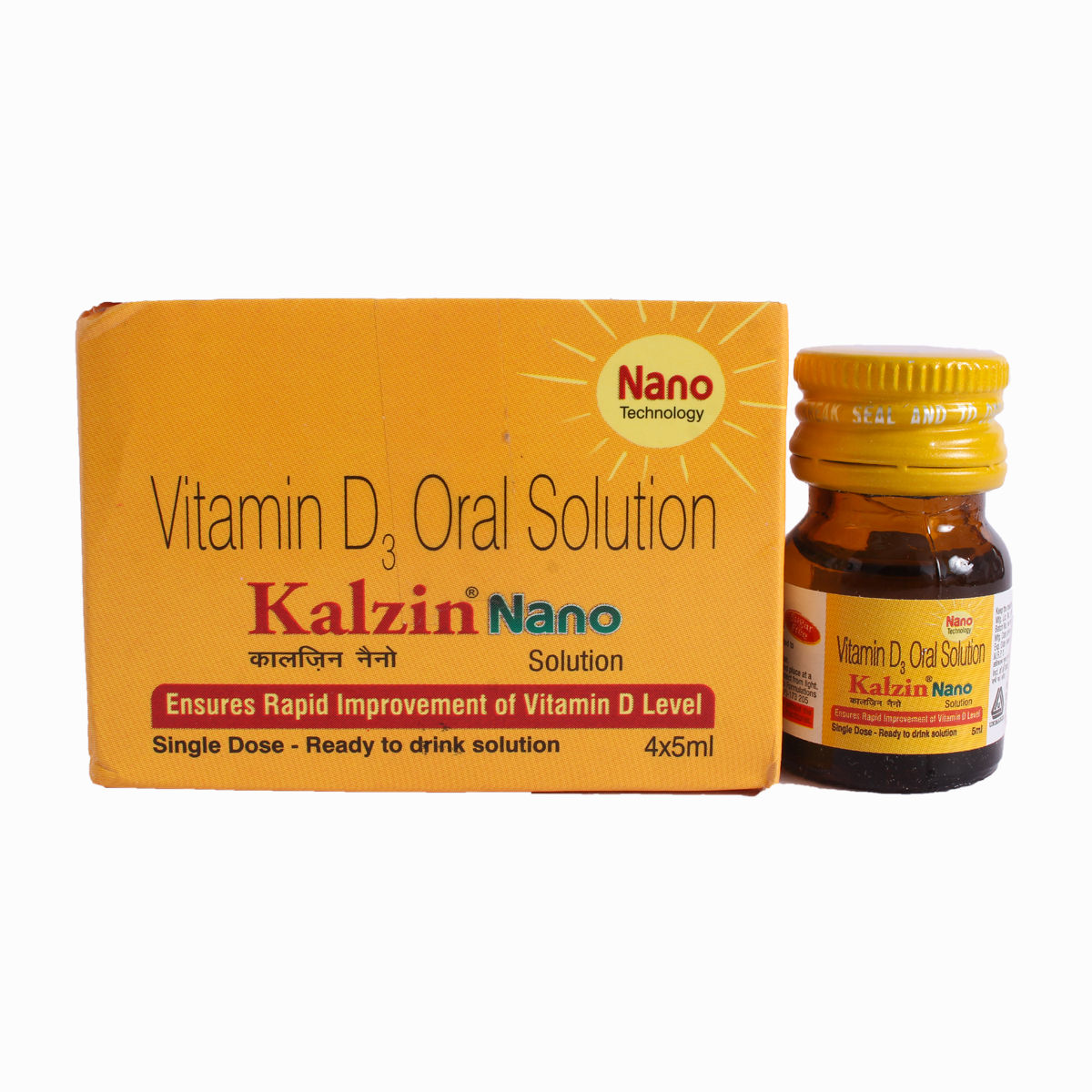Kalzin Nano 60K Solution 5 ml Price, Uses, Side Effects, Composition ...