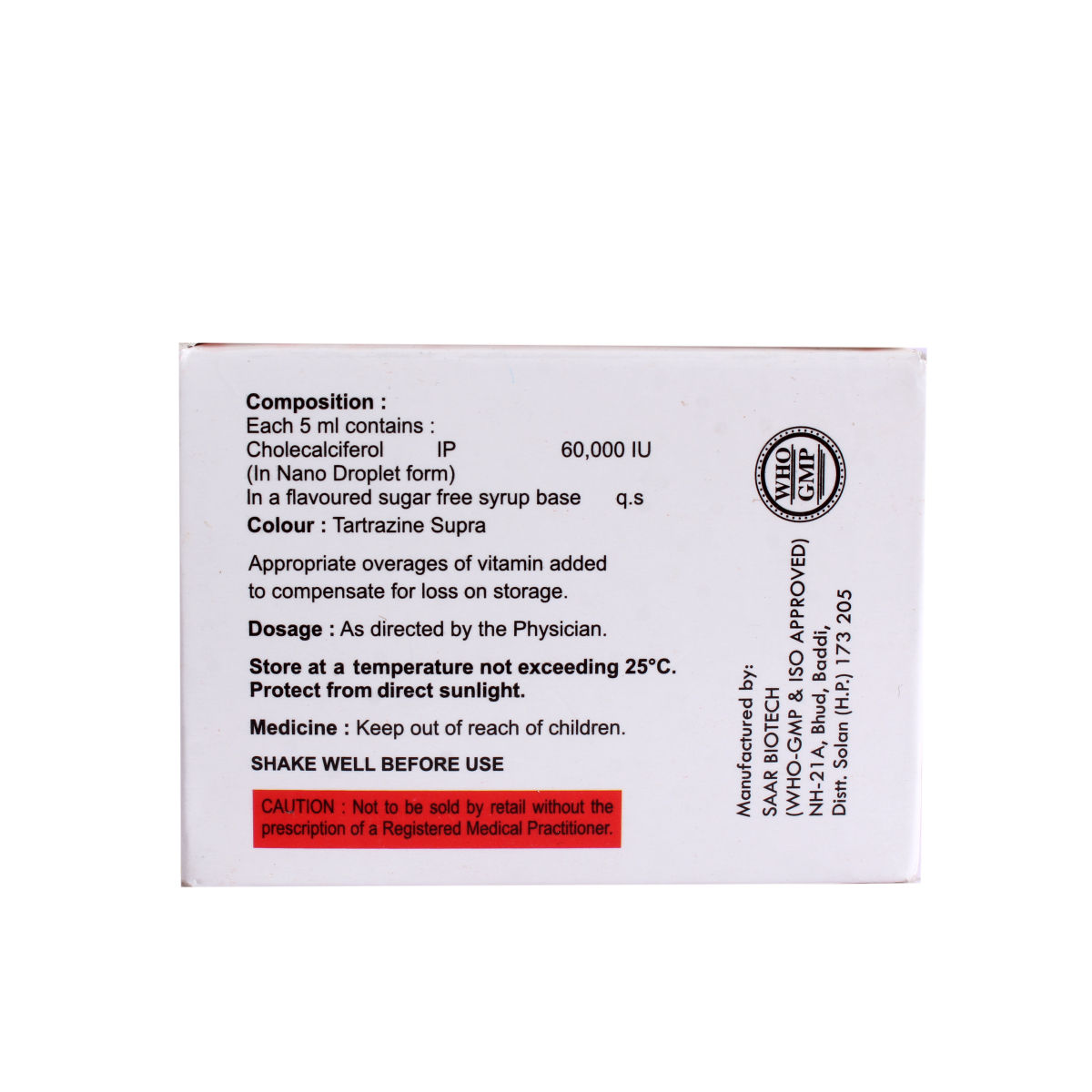 Kalza-Nano Sugar Free Butterscotch Oral Solution 5 ml Price, Uses, Side Effects, Composition ...