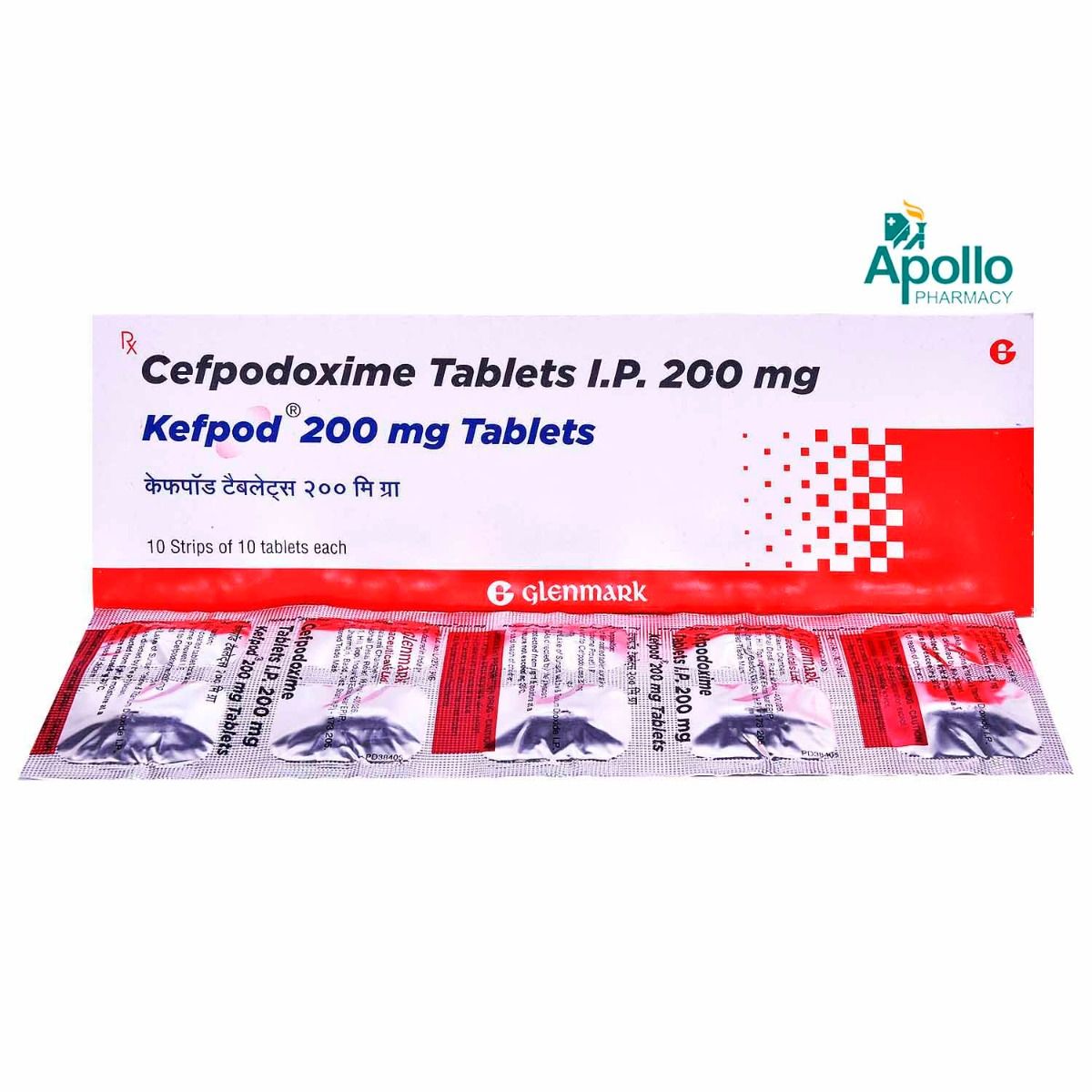 Kefpod 200 Tablet | Uses, Side Effects, Price | Apollo Pharmacy