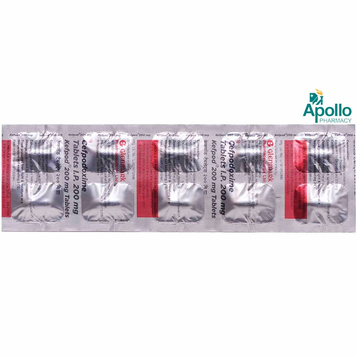 Kefpod 200 Tablet | Uses, Side Effects, Price | Apollo Pharmacy