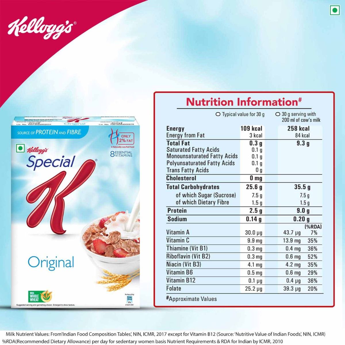 Kellogg's Special K Original, 435 gm Price, Uses, Side Effects ...