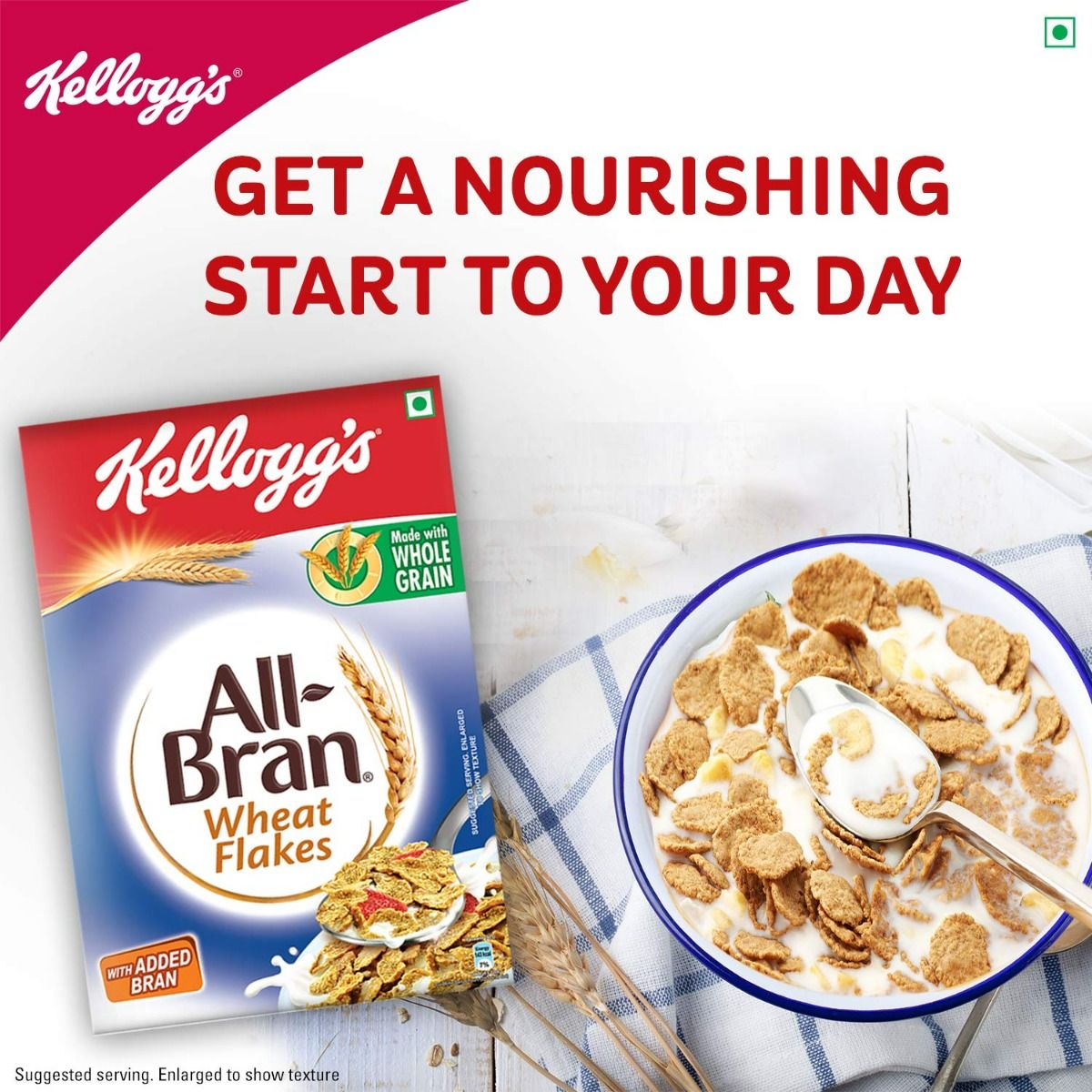 Kelloggs All Bran Wheat Flakes, 425 gm Price, Uses, Side Effects ...