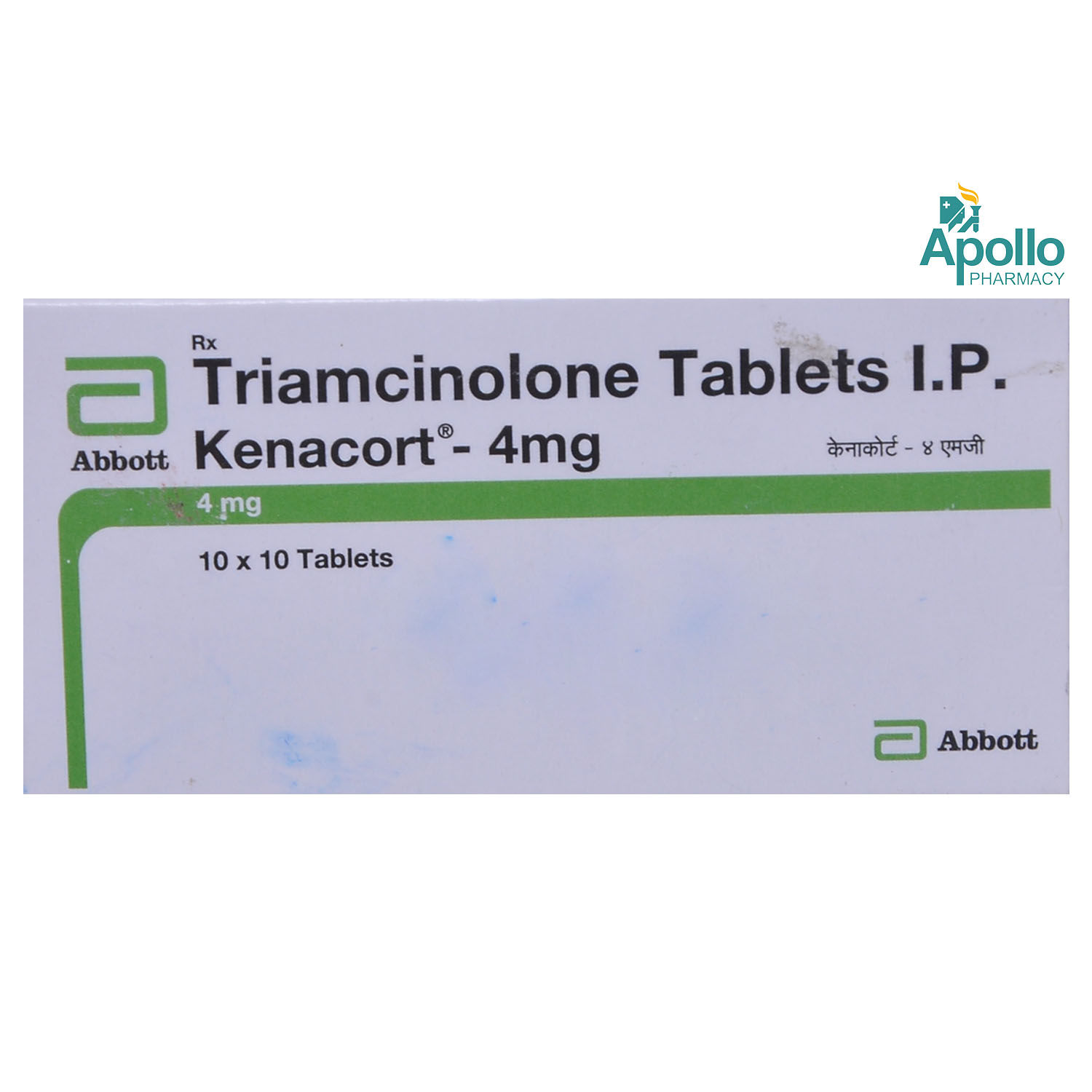 Kenacort-4 mg Tablet | Uses, Side Effects, Price | Apollo Pharmacy