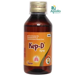 Kep-D Syrup | Uses, Side Effects, Price | Apollo Pharmacy