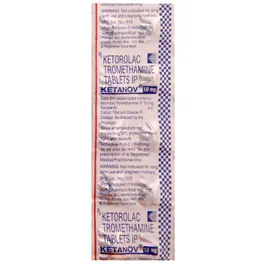 Ketanov 10 mg Tablet | Uses, Side Effects, Price | Apollo Pharmacy