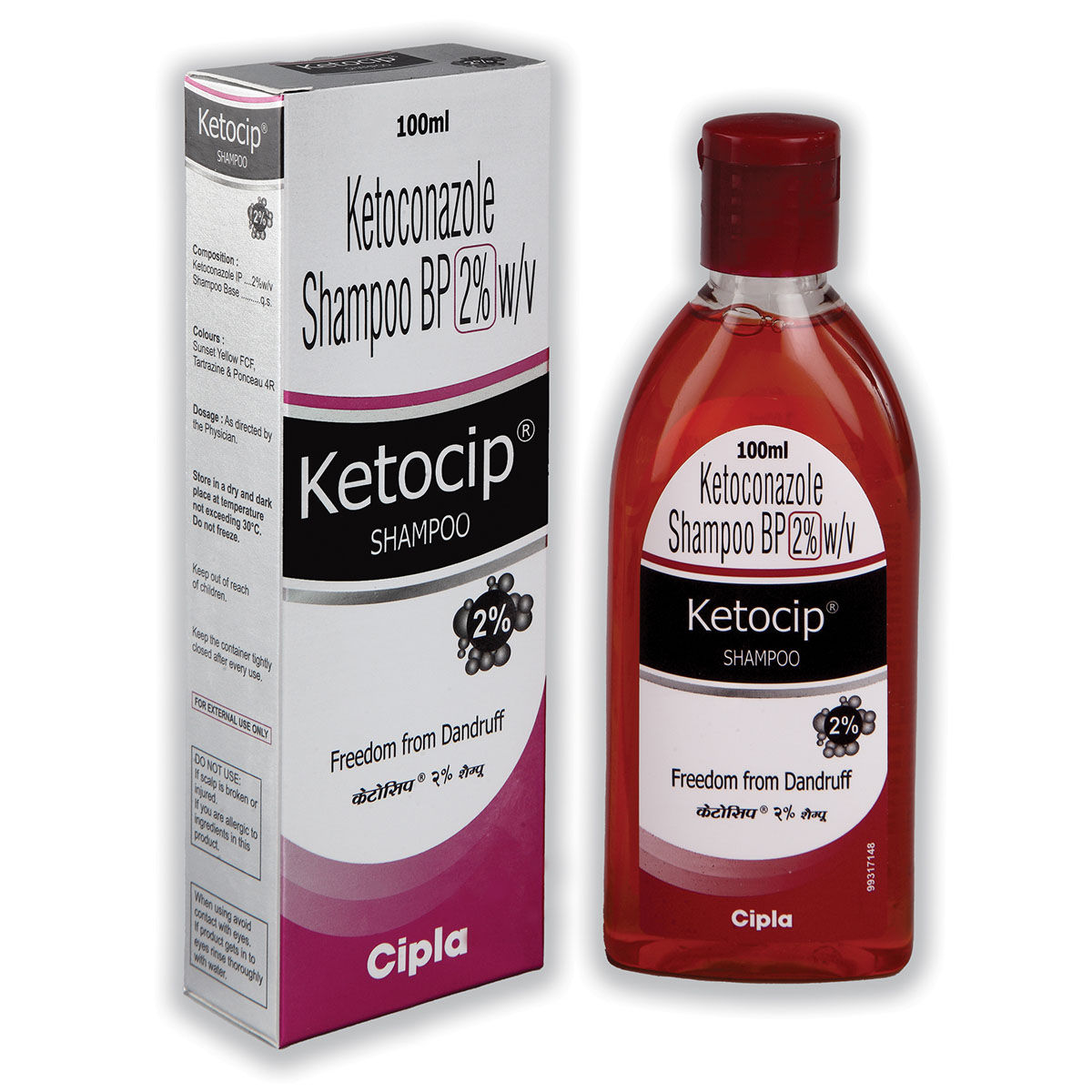 Buy Ketocip 2% Shampoo 100 ml | 19 Minutes Delivery | Apollo Pharmacy