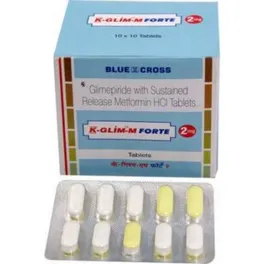 K-Glim-M Forte 2 mg Tablet | Uses, Side Effects, Price | Apollo Pharmacy