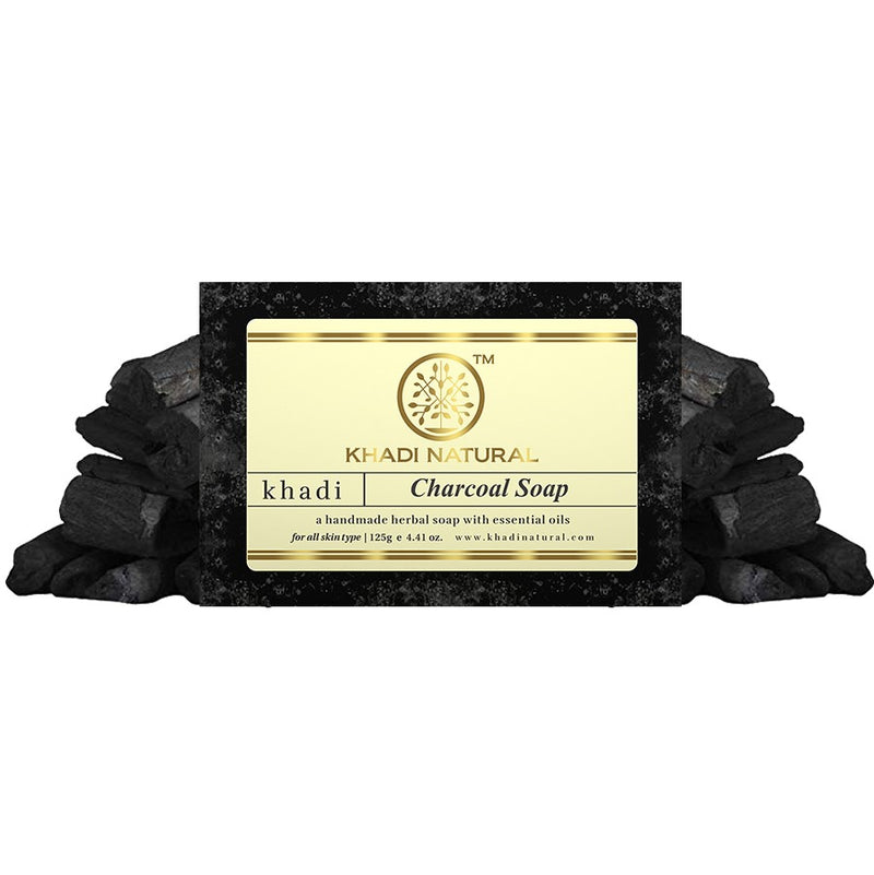 Buy Khadi Natural Charcoal Soap, 125 gm | 19 Minutes Delivery | Apollo ...