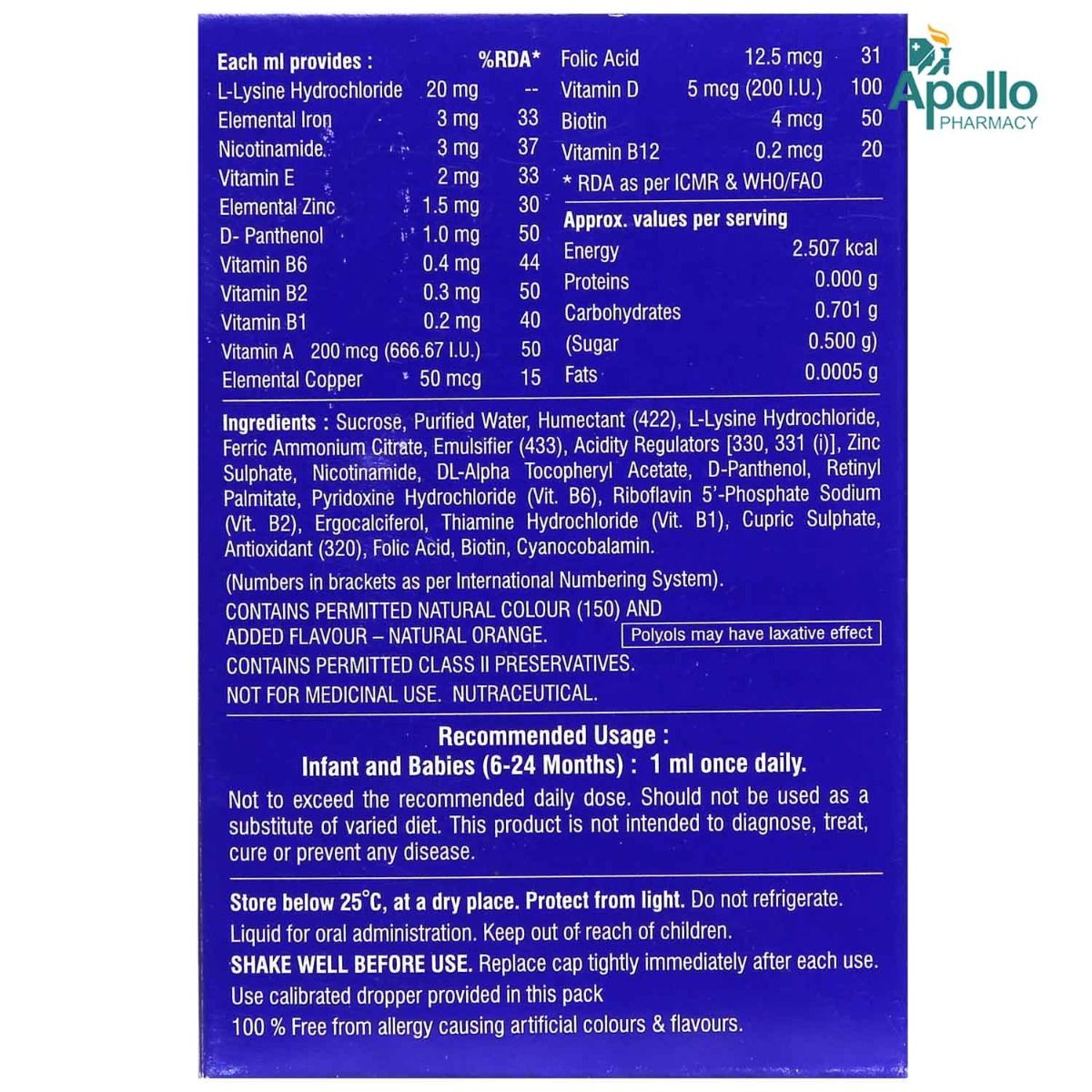 Kidicare Oral Drops 30 ml Price, Uses, Side Effects, Composition ...