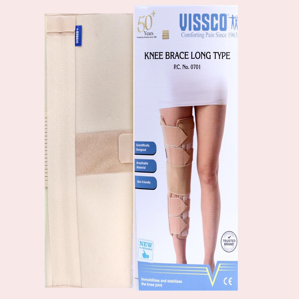Vissco Knee Brace Long Medium | Uses, Benefits, Price | Apollo Pharmacy