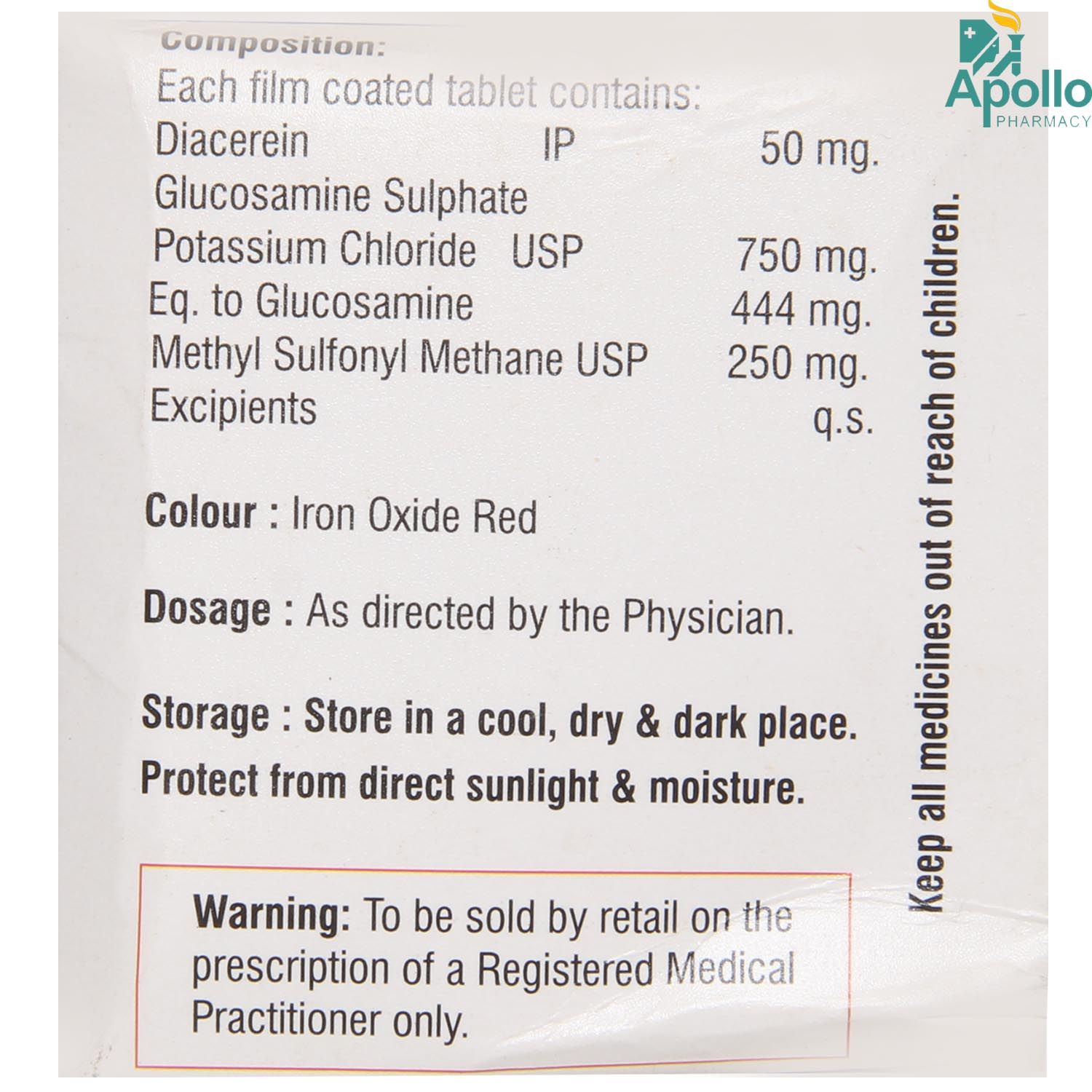 KNE JOINT TABLET 10'S Price, Uses, Side Effects, Composition - Apollo ...