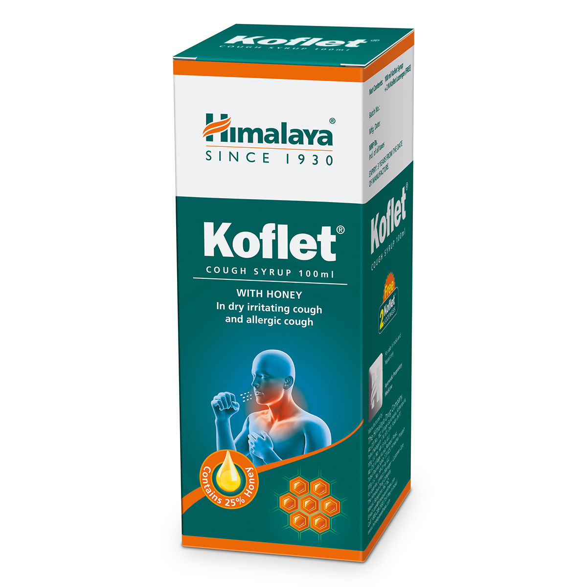 Buy Himalaya Koflet Cough Syrup, 100 ml | 19 Minutes Delivery | Apollo ...