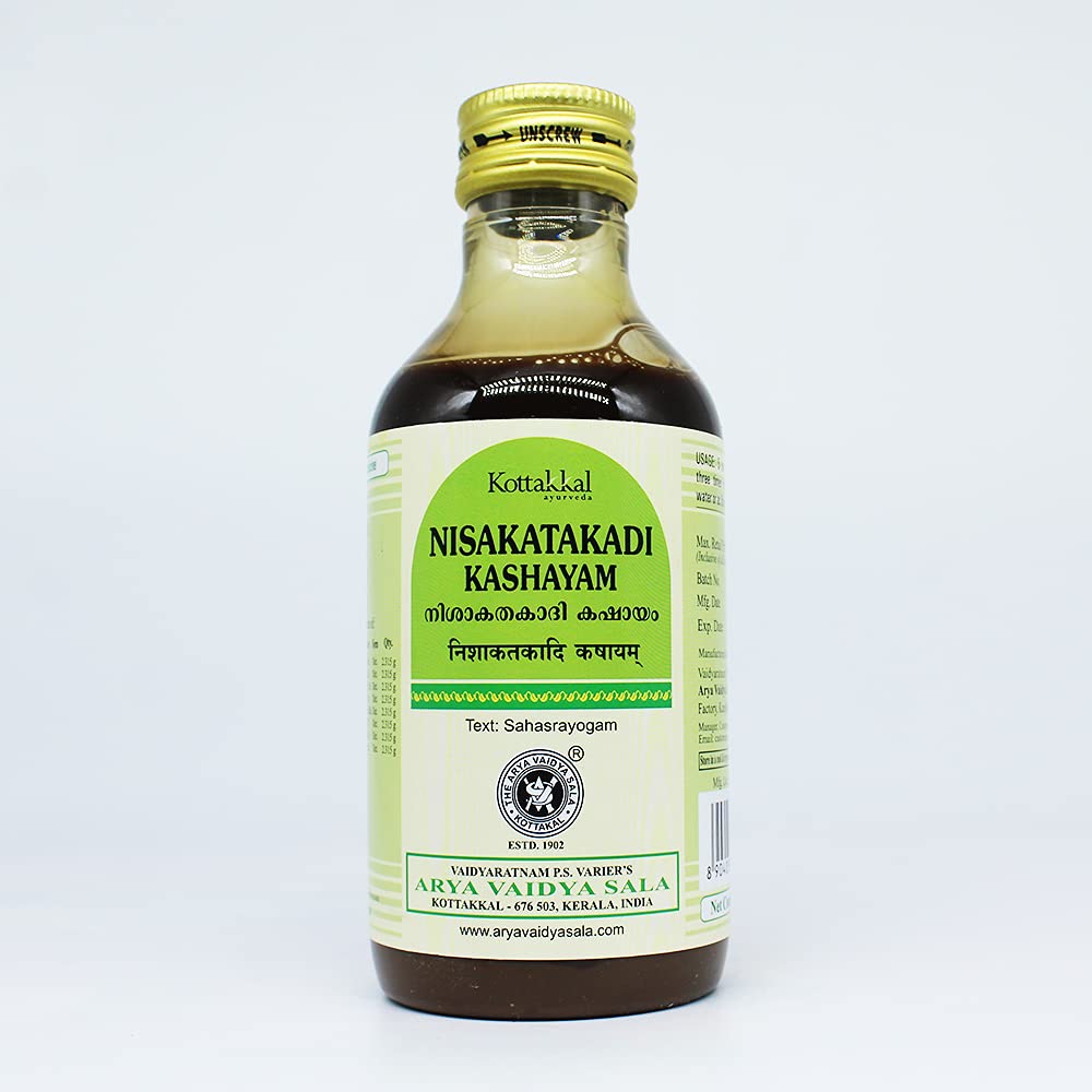 Kottakkal Ayurveda Nisakatakadi Kashayam, 200 ml Price, Uses, Side ...