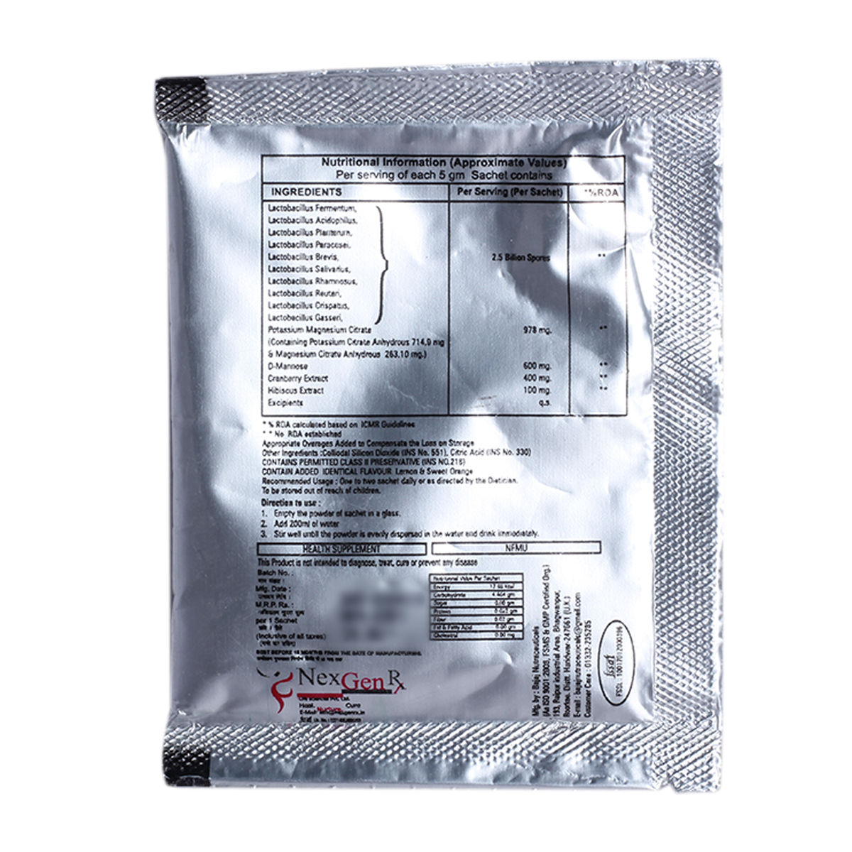 Kranmac S/F Powder 5gm Price, Uses, Side Effects, Composition - Apollo ...