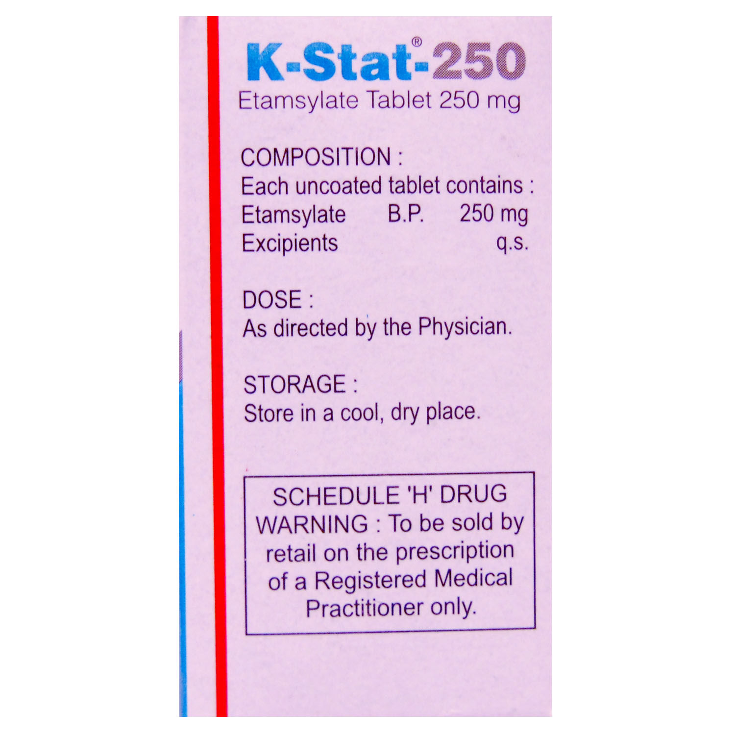 K-Stat 250 mg Tablet 10's Price, Uses, Side Effects, Composition ...