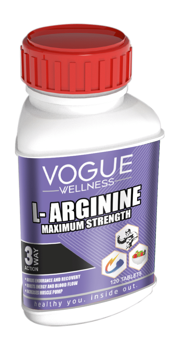 Vogue Wellness L-Arginine Maximum Strength, 120 Tablets Price, Uses ...