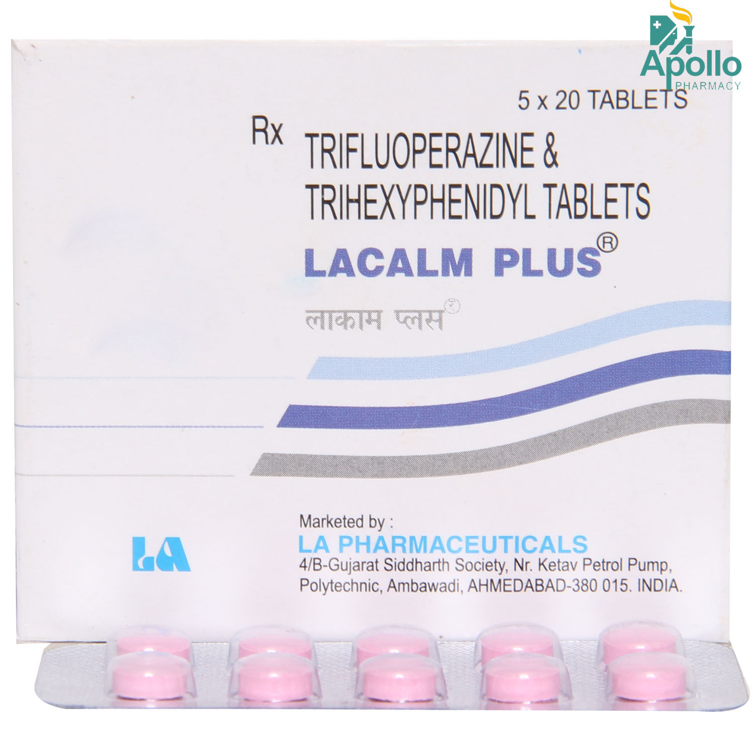 Lacalm Plus Tablet 10's Price, Uses, Side Effects, Composition - Apollo ...