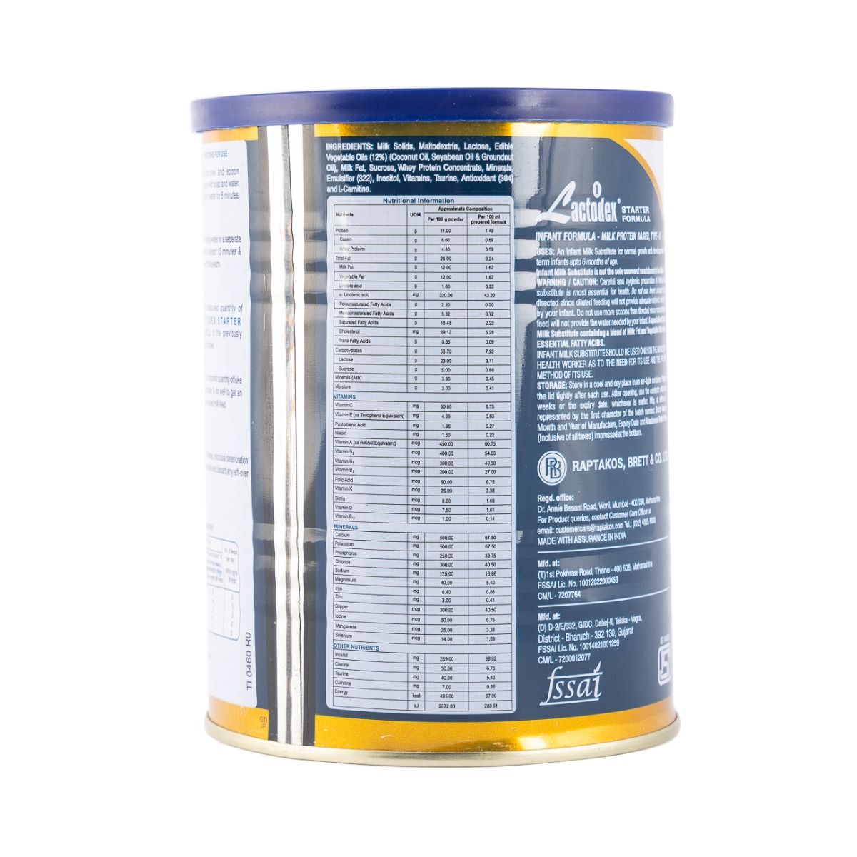 Lactodex Starter Formula Stage 1 Powder for Up to 6 Months, 450 gm ...